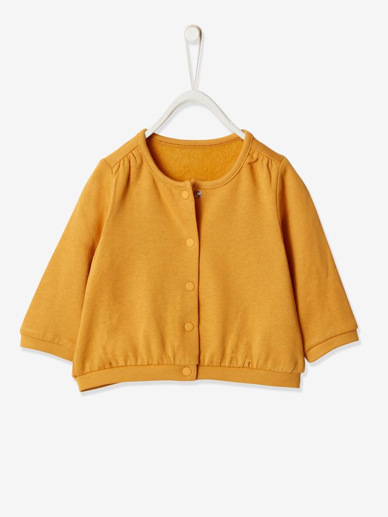 Ensemble bébé fille 3 pièces robe cardigan bandeau - vieux rose, Bébé