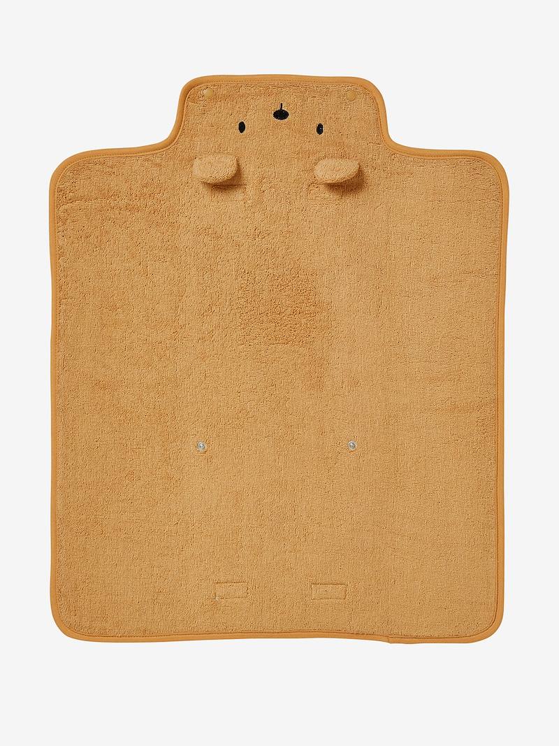 Verschoonmat voor op reis, badstof - karamel, Verzorging