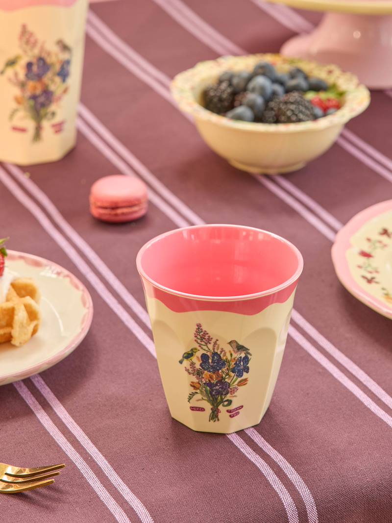 Gobelet NATHALIE LÉTÉ enfant 250 ml rice Rose - rose bonbon, Puériculture